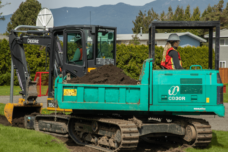 Advantage of tracked vehicles for parks & recreational spaces