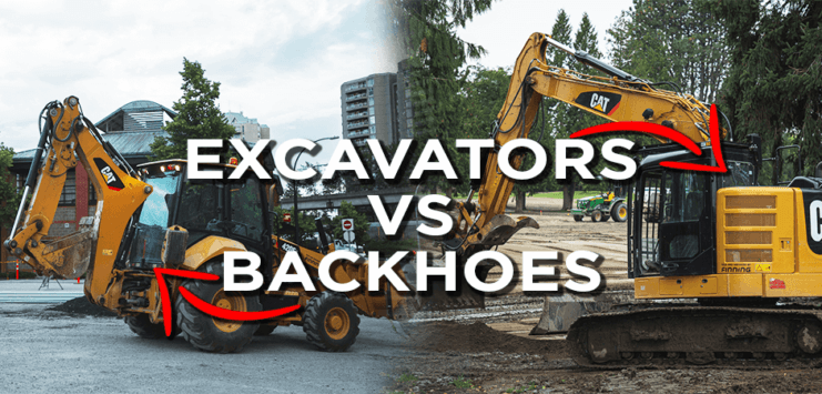 Excavator vs backhoe – Which machine would we recommend?